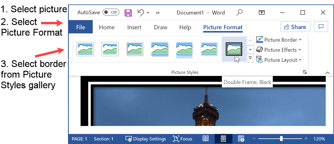 Edit A Picture In Word