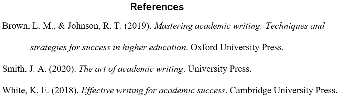 How to Cite Sources in APA Format